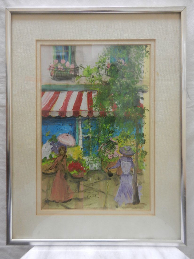 Elaine Roth Original Signed Framed Painting
