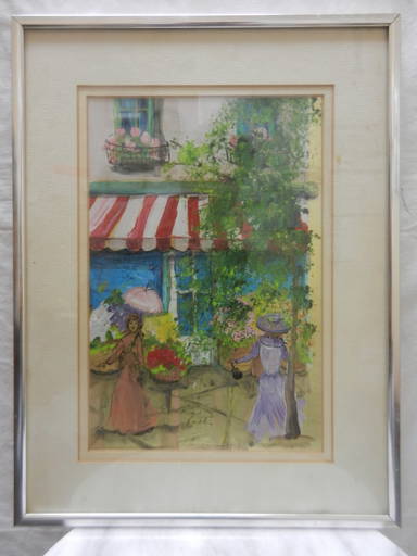 Elaine Roth Original Signed Framed Painting