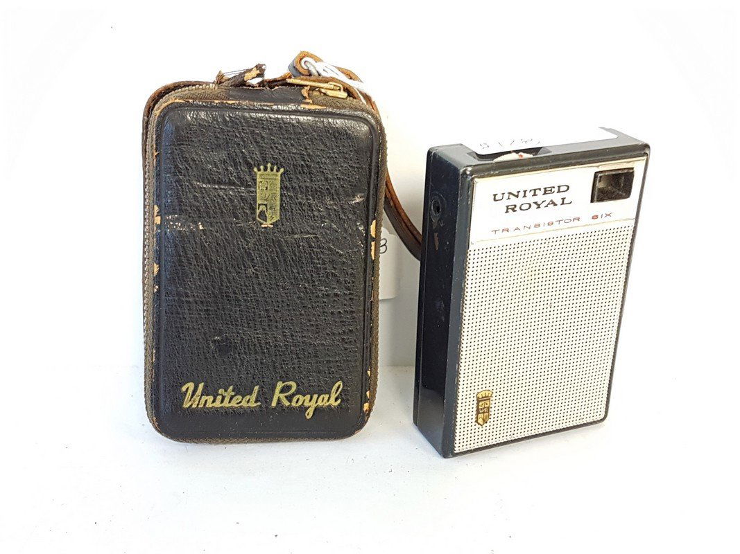 United Royal 6 Transistor Radio