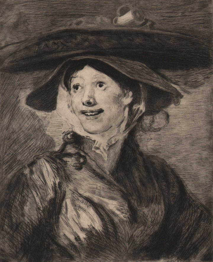 William Hogarth - Shrimp Girl