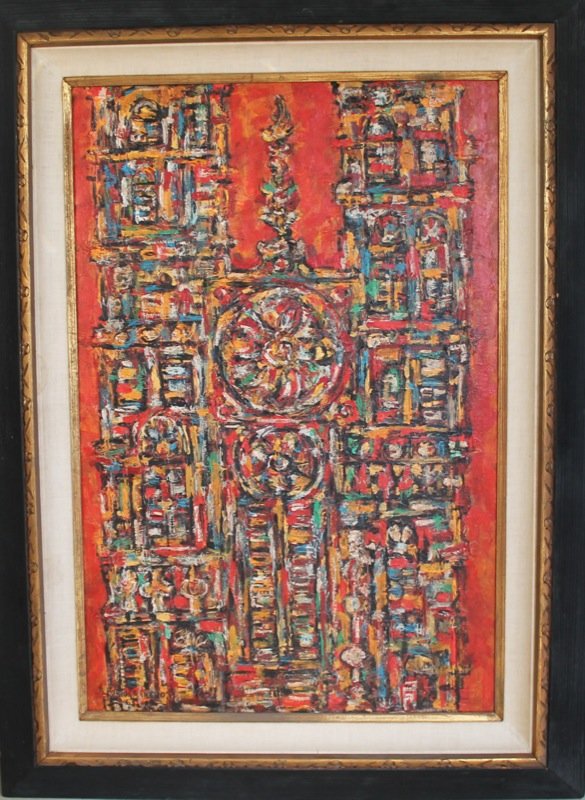 Rene Portocarrero, (Cuban 1912-1985) - Apr 08, 2014 | InBelan in FL