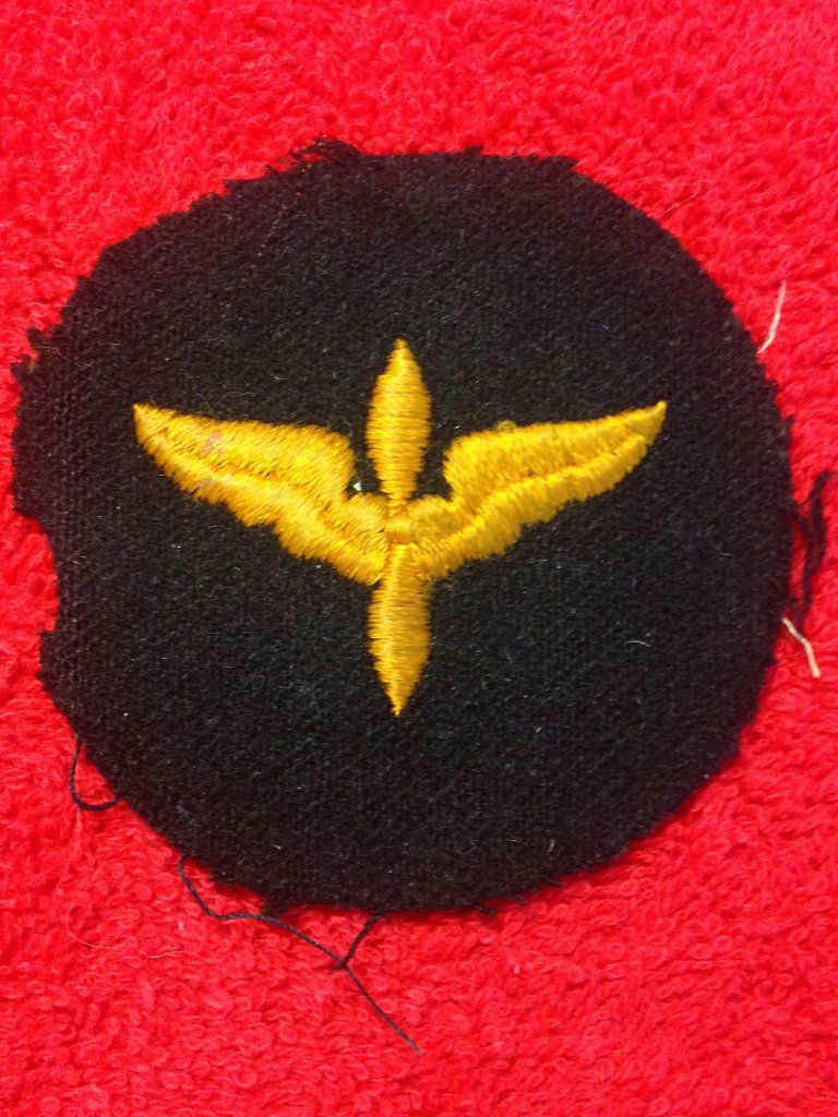 Felt Ww2 Army Air Corps Patch Rare Variation