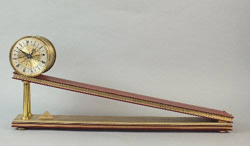 A 20th Century Incline Plane Clock By Charles Frodsham,