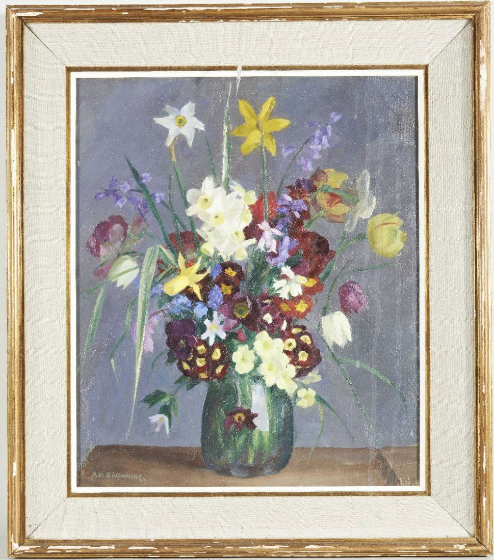 Amy Katherine Browning. 1882 1970. Still Life Of Spring