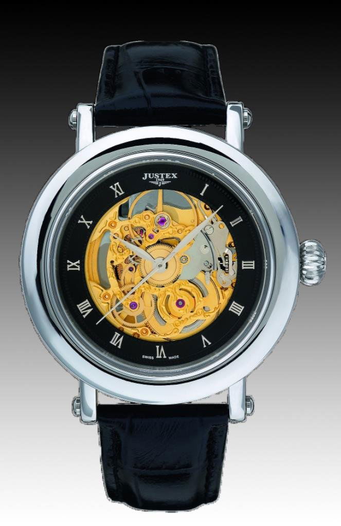 Justex Espera Skeleton Automatic Watch - Jul 19, 2013 | Auction ...