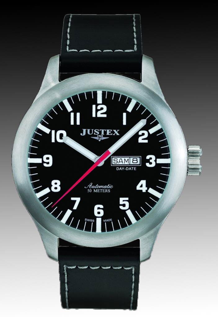 Justex Swiss Watch - Black Pilot - Jul 19, 2013 | Auction Saleroom in CO