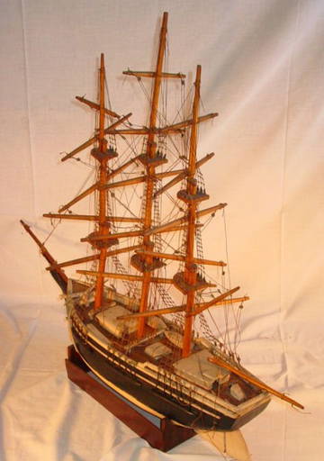 3 Masted Ship Model, 1941