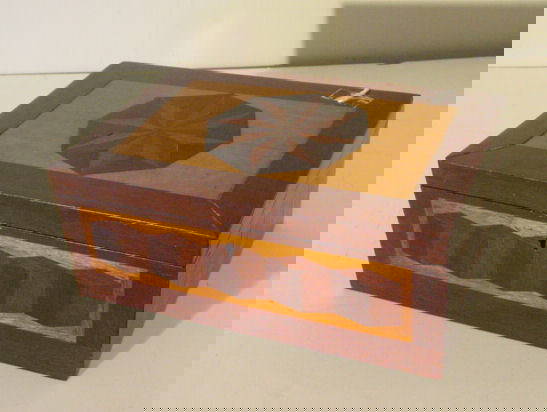 Inlaid Antique Sailor Made Box