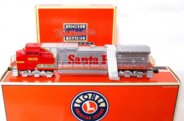 Lionel 6 18254 At&sf Dash 9 C.c. In Shipping Box