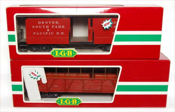 Lgb 30260 Sightseeing Car 32840 Boxcar Ob