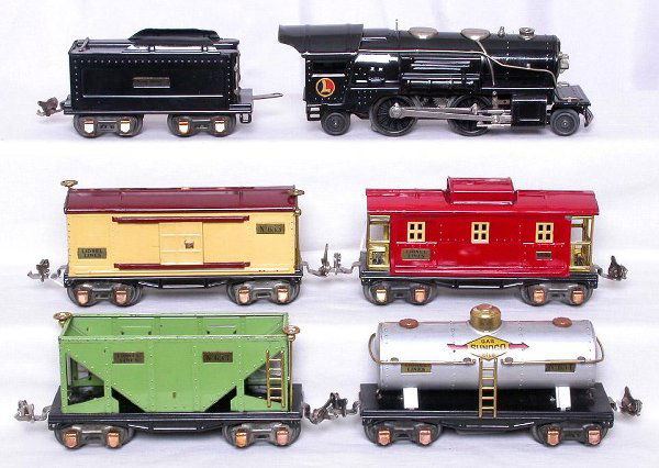 570: Lionel 235E prewar boxed freight set with 259E