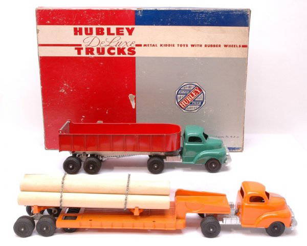 Hubley No. 85 Deluxe Truck Set Boxed