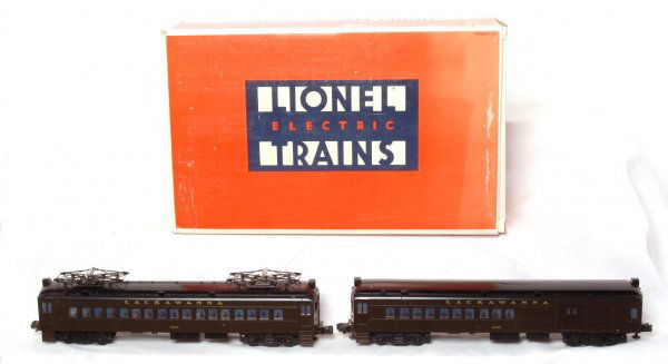 Lionel Lackawanna Mu Powered And Dummy Car Set