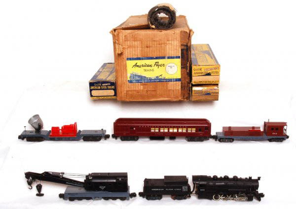 American Flyer K5440t Work Train Set 343 953