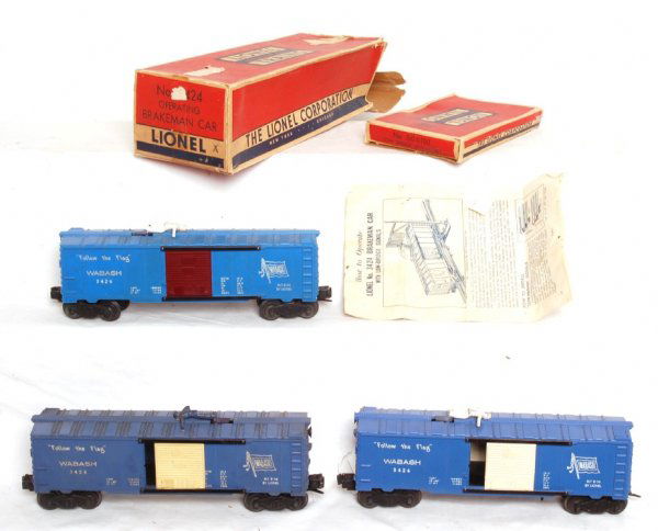 Lionel Lot Of Three 3424 And One Ob With 3424 100