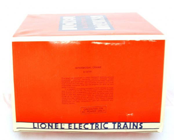 Lionel No. 12741 Intermodal Crane In Ob
