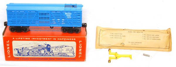 Mint Lionel 3376 Bronx Zoo Giraffe Car, Ob