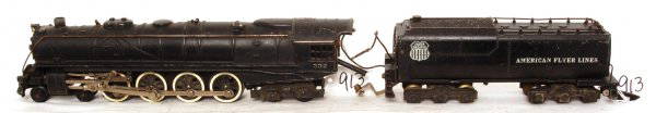 American Flyer 332 Steam Loco And Tender