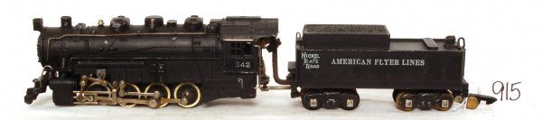 American Flyer 342 Nickel Plate Steam Loco