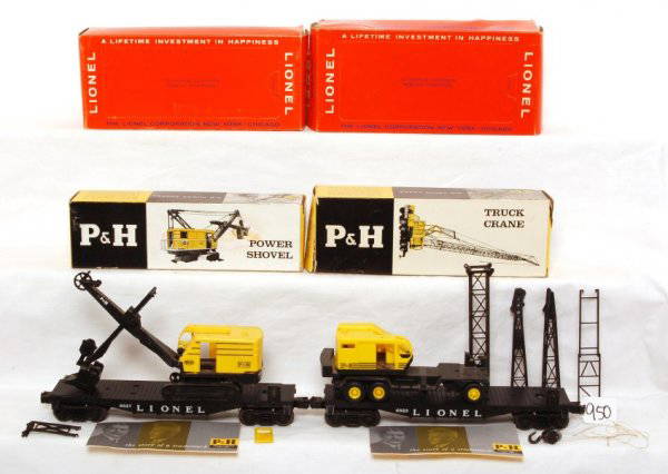 Lionel 6827 And 6828 Harnischfeger In Boxes
