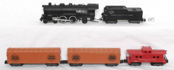 Rare American Flyer Simmons Display Train Set