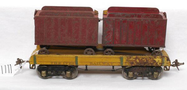 Original Prewar Ives Circus Car, Loads, 196c