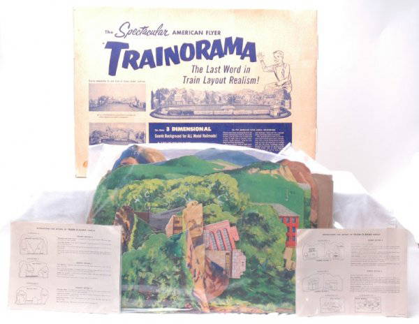 American Flyer 790 Trainorama Display Mint Ob