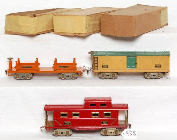 American Flyer Prewar 3206, 3208 And 3211, Ob