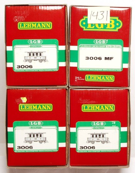 1431: LGB 3006, 3006, 3003, 3006 MF in OB