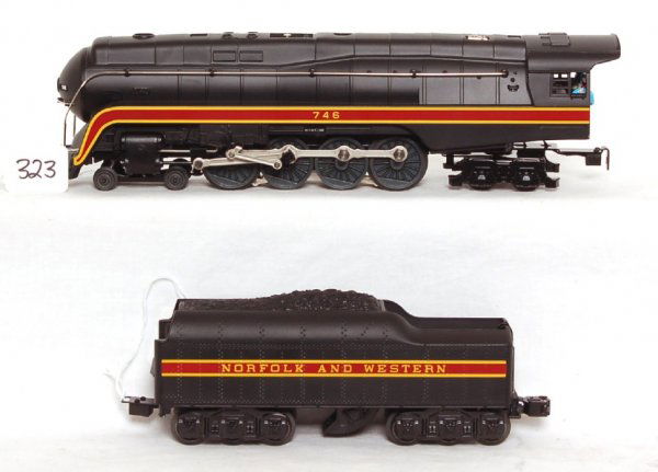 Lionel 11106 PWC N and W 746 J loco and tender - Nov 30, 2007 | Stout ...