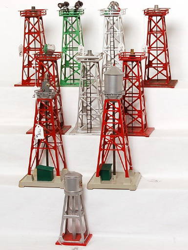 Nine Lionel Towers, Searchlight, Floodlight,,,