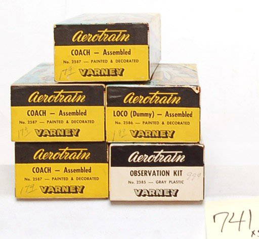 741: Varney HO Aerotrain set powered in OB - Nov 30, 2007 | Stout ...