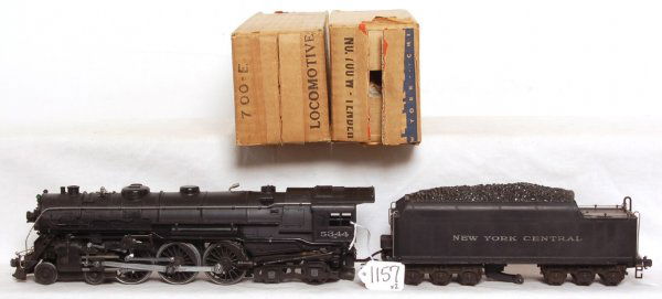 1157: Outstanding Lionel prewar 700E 5344 scale Hudson