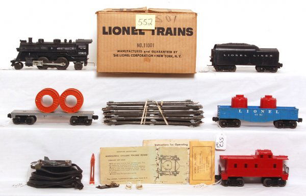 552: Lionel No. 11001 boxed set, 1060 loco - Mar 14, 2008 | Stout ...
