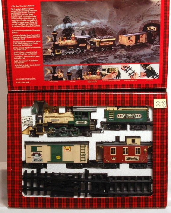 218: Two New Bright train sets in OB : Lot 218