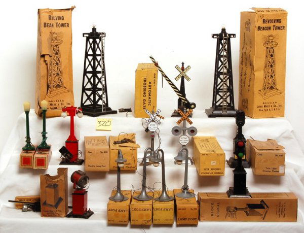 320: Fourteen Marx and two Colber accessories in OB - May 09, 2008 ...