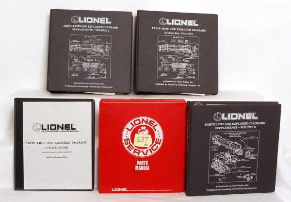 Lionel Parts Lists And Exploded Diagrams 1970