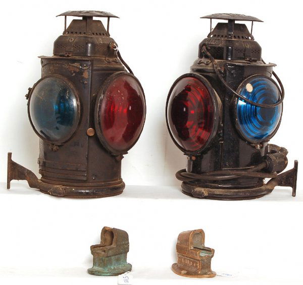 5110: Adlake railroad lantern / marker lights
