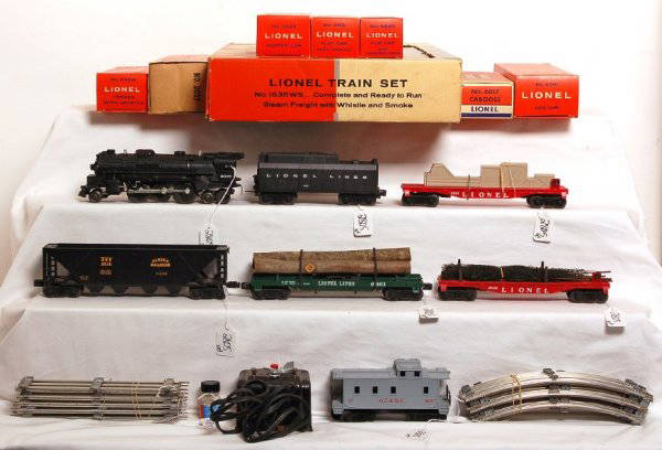 Lionel Boxed 1635ws Set, 2037 Steam
