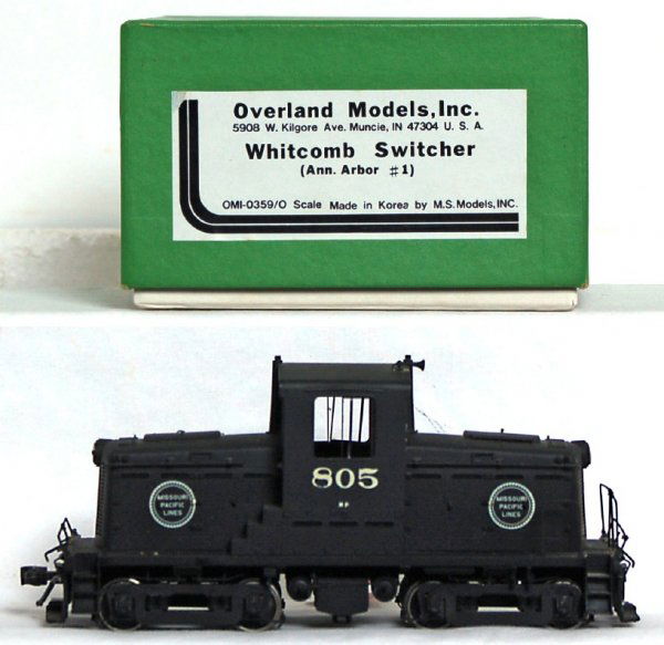 950: Overland Models Whitcomb switcher OB