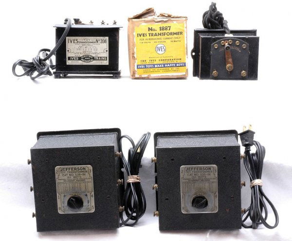 643: Ives 208 1887 Transformers two Jefferson 535-191
