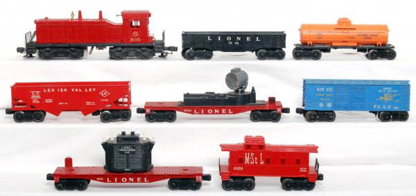 Lionel 600, 6142, 6476, 6025, 6822, 6044, More
