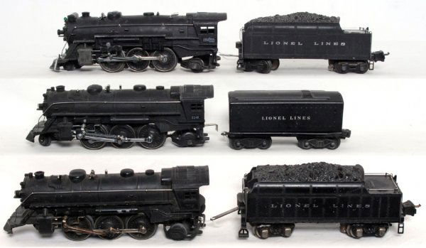 1197: Lionel 224E, 6654W, 224, 2245W, 225E, 2224W