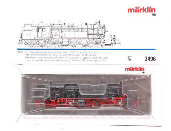 Marklin 3496 Steam Loco Br 96 Boxed