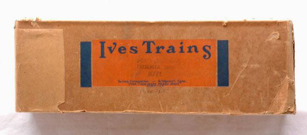 Ives Wide Gauge Set Box Only For Set No. 1071