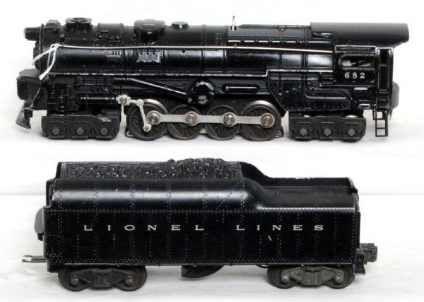 159: Lionel 682 loco and 2046W tender