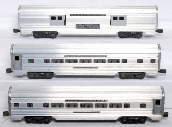 279: Lionel 2530, 2533, 2534 aluminum passenger cars - Jan 09, 2010 ...