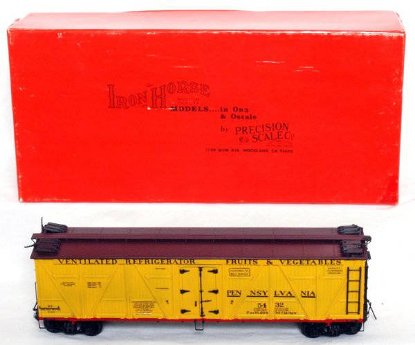 170: Brass 2 rail O scale PRR R7 AAR reefer in OB - Feb 20, 2010 ...