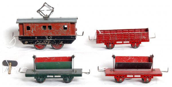 European Electric Loco, Gondola, Dump Bins