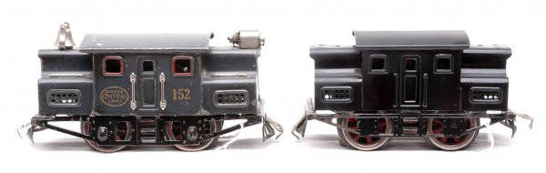 Lionel 150 Black Restored Loco 152 Gray Nyc Loco